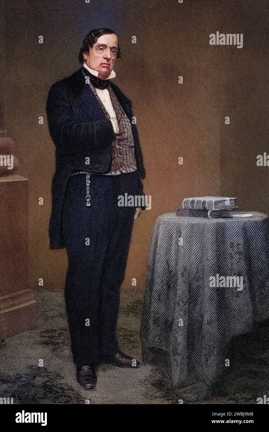 Lewis Cass (* 9. Oktober 1782 in Exeter, New Hampshire, verstorben am ...