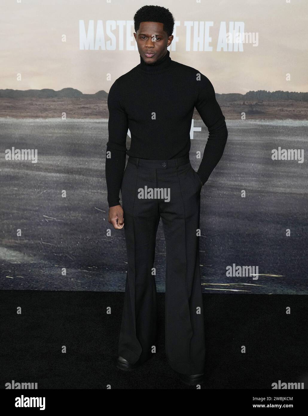 Los Angeles, USA. Dezember 2023. Josiah Cross trifft am Mittwoch, den ...