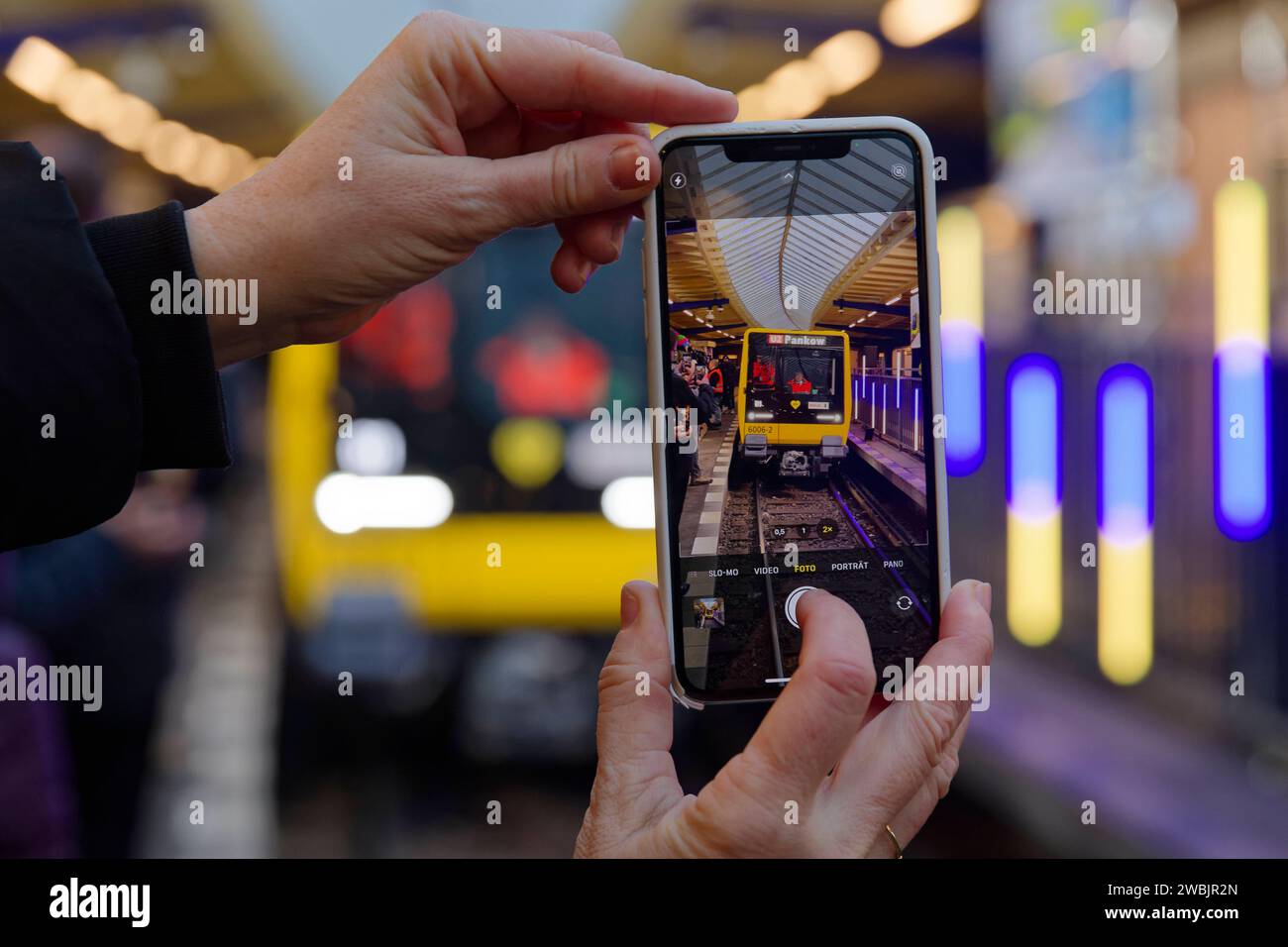 BVG stellt neue U-Bahn Reihe JK vor 11. Januar 2024 - Deutschland ...