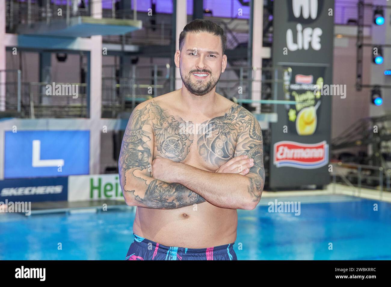 Marco Cerullo - Teilnehmer des RTL Turmspringen 2024 im Berliner ...