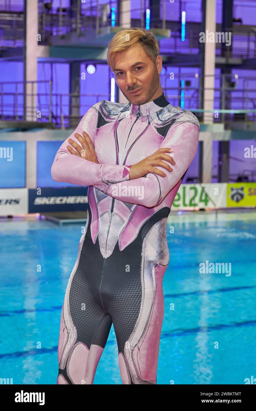 Sam Dylan - Teilnehmer des RTL Turmspringen 2024 im Berliner Velodrom ...