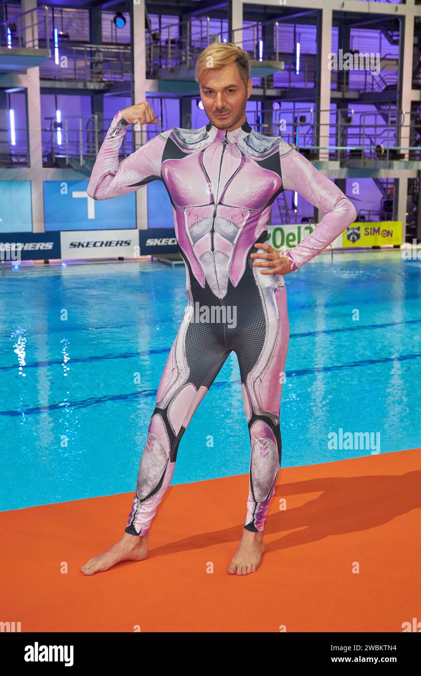 Sam Dylan - Teilnehmer des RTL Turmspringen 2024 im Berliner Velodrom ...