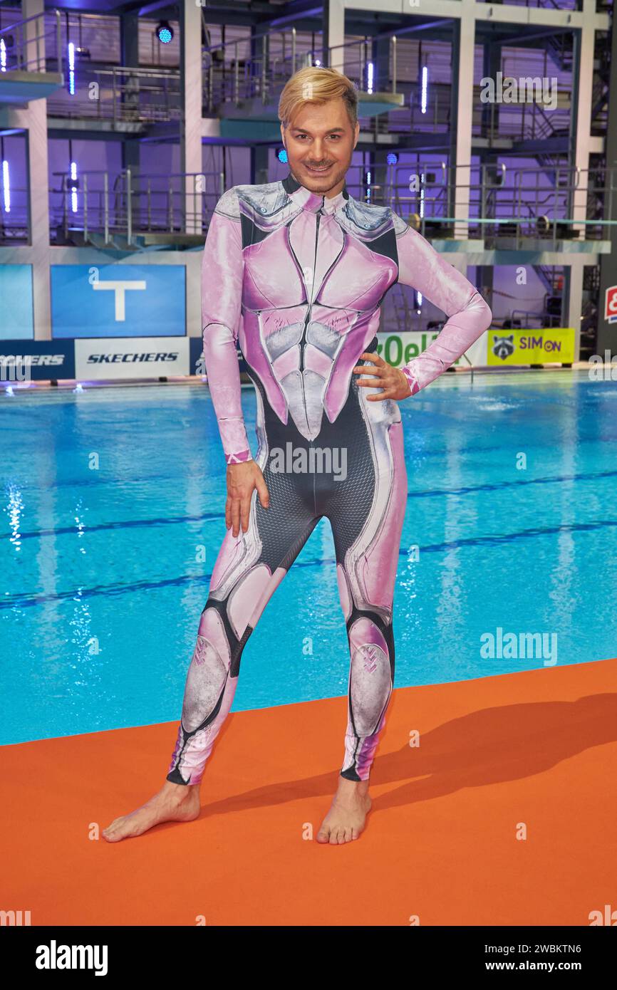 Sam Dylan - Teilnehmer des RTL Turmspringen 2024 im Berliner Velodrom ...