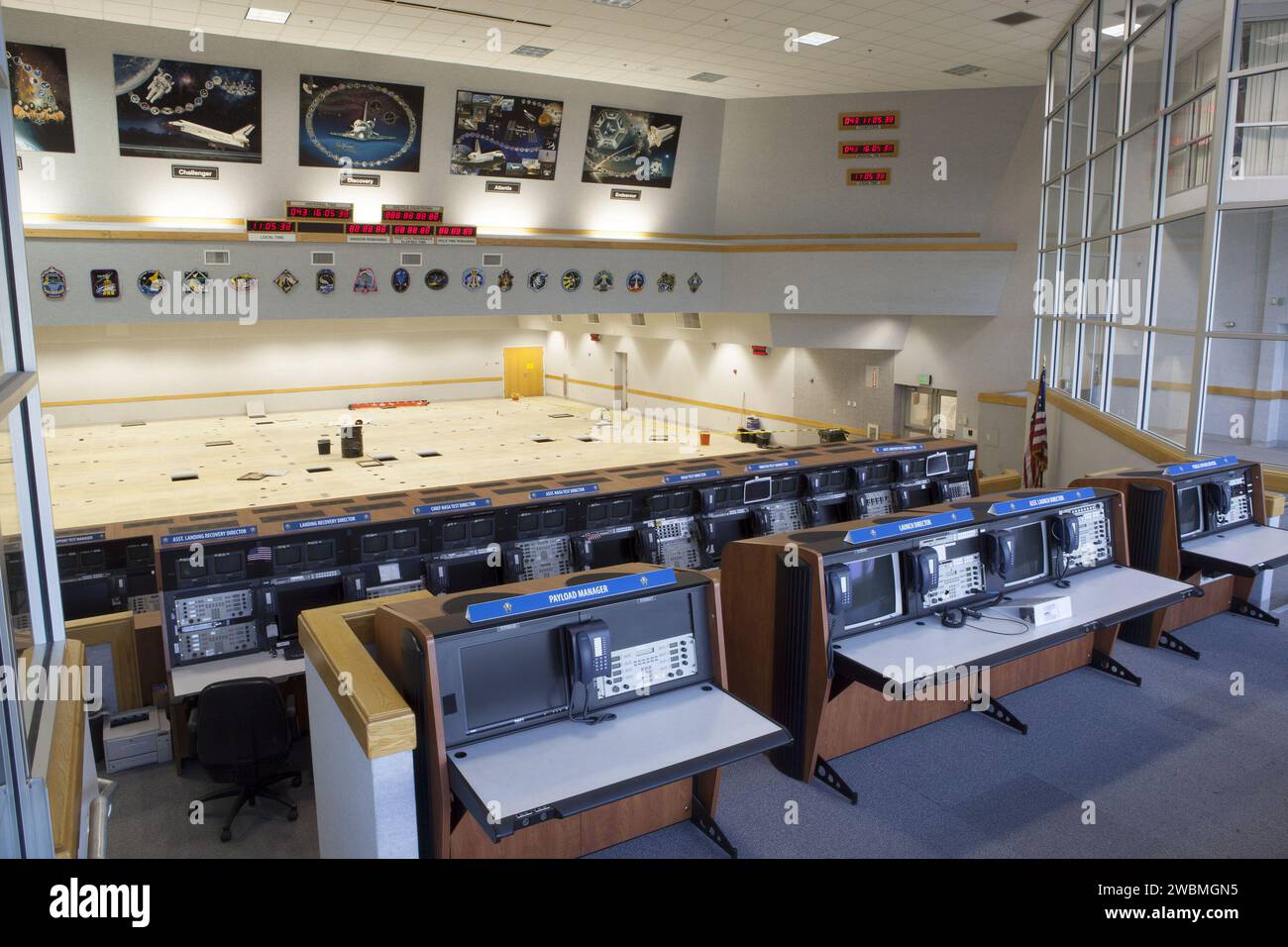 CAPE CANAVERAL, Fla. – Im Feuerraum 4 im Startkontrollzentrum des ...