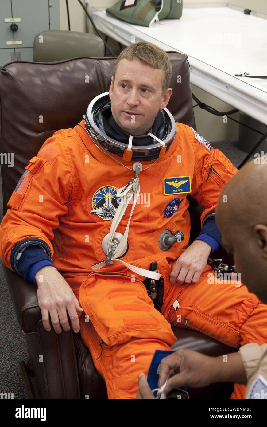 CAPE CANAVERAL, Fla. - Im Operations- und Checkout-Gebäude im Kennedy ...