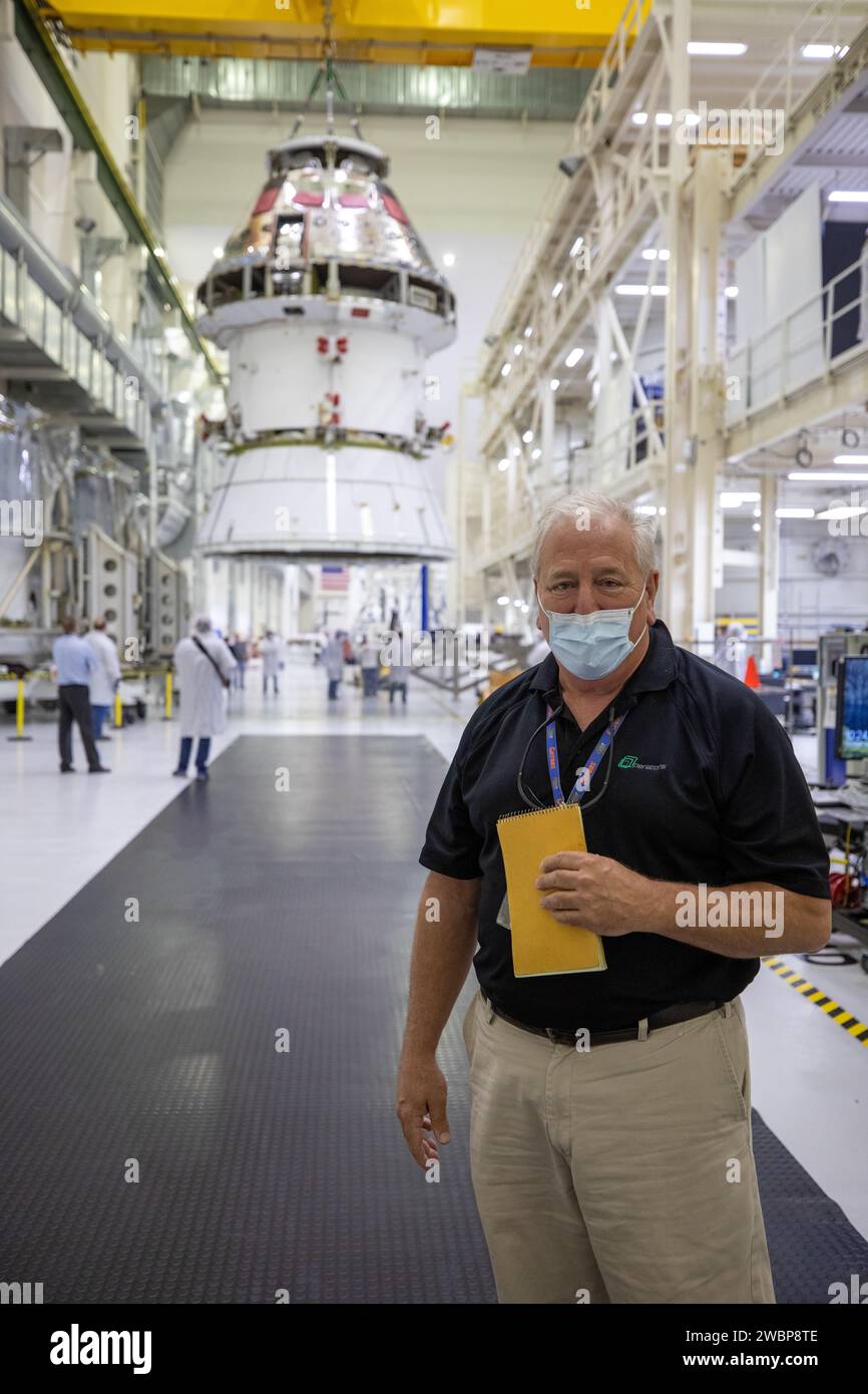 Bill Burr, Lockheed Martin Safety Manager, steht am 20. August 2020 in ...