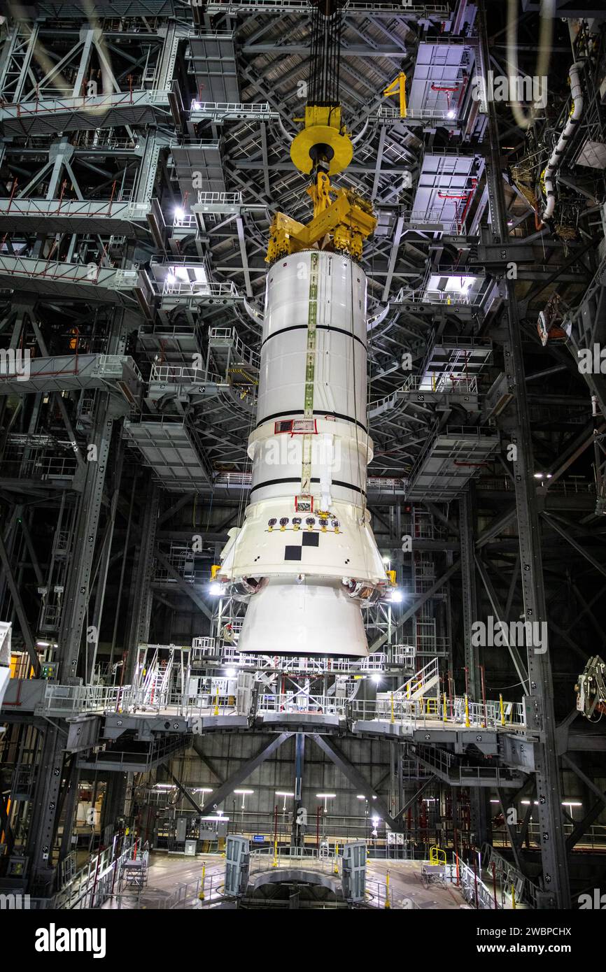 Im Vehicle Assembly Building (VAB) im Kennedy Space Center der NASA in ...