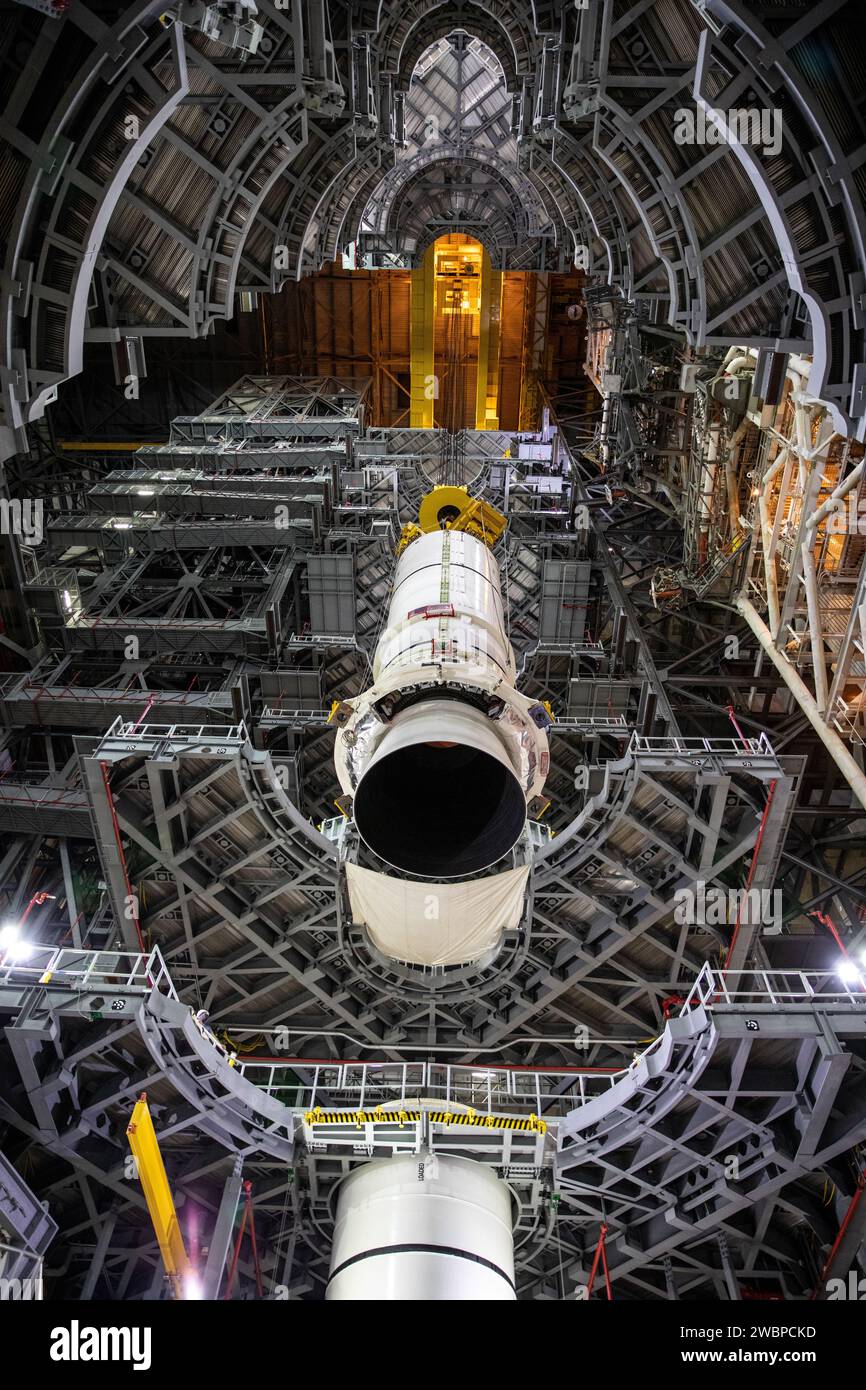 Im Vehicle Assembly Building (VAB) im Kennedy Space Center der NASA in ...