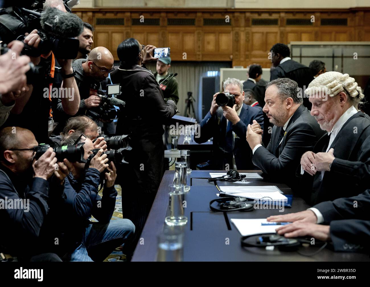 THE HAAG - Tal Becker, Rechtsberater des israelischen Außenministeriums ...