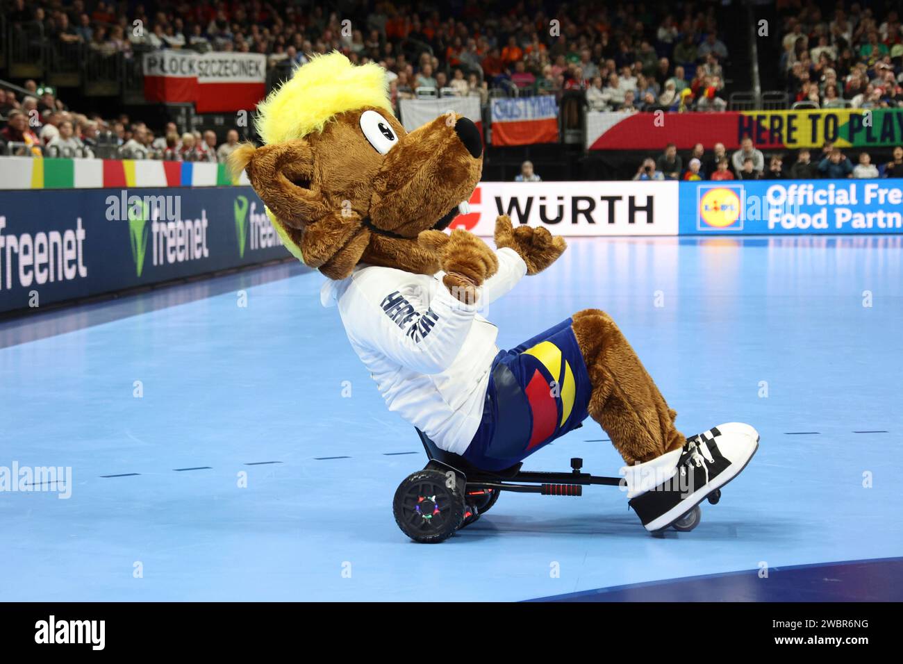 Berlin, Deutschland. Januar 2024. 11.01.2024, Mercedes-Benz-Arena ...