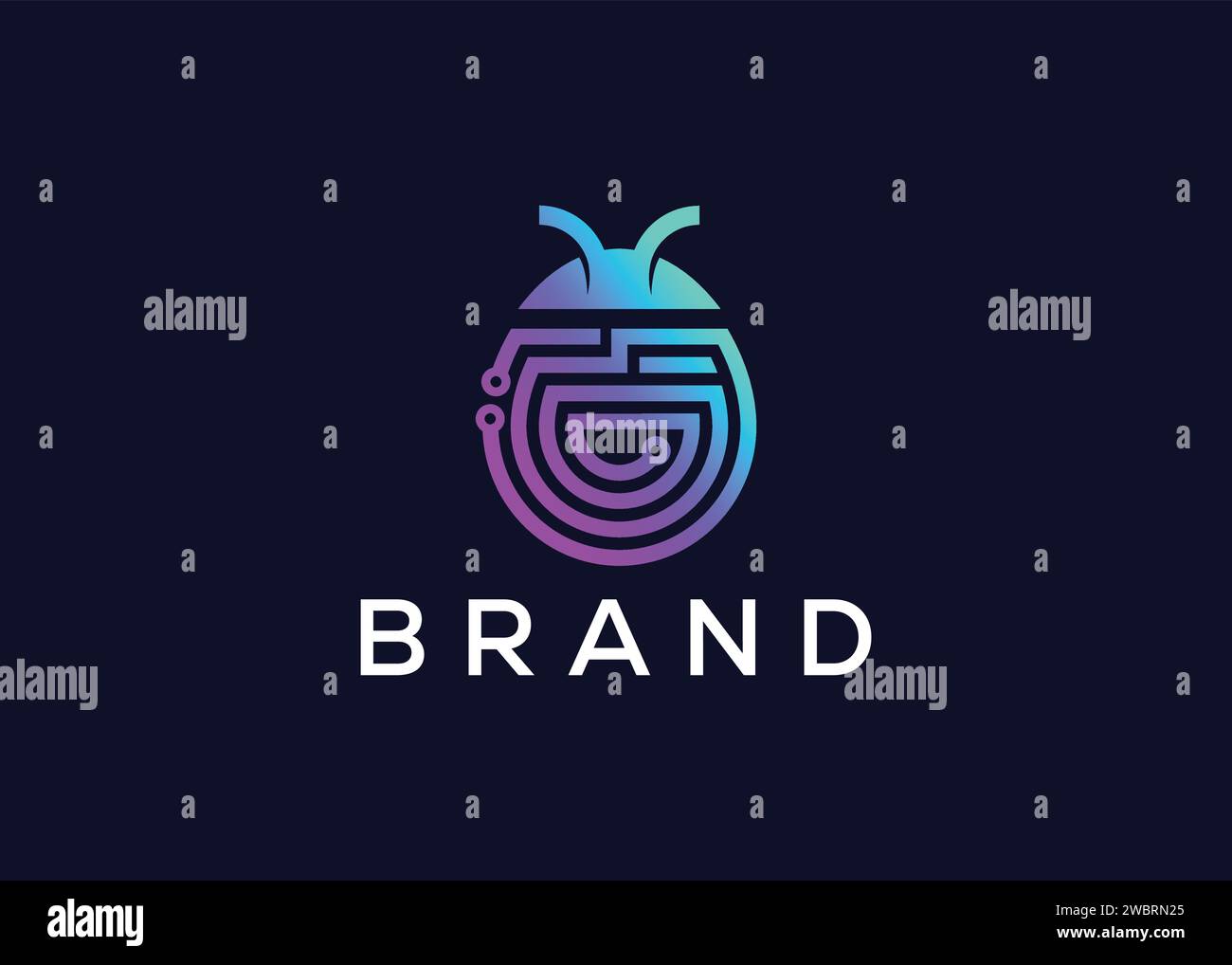 Bug tech logo -Fotos und -Bildmaterial in hoher Auflösung – Alamy