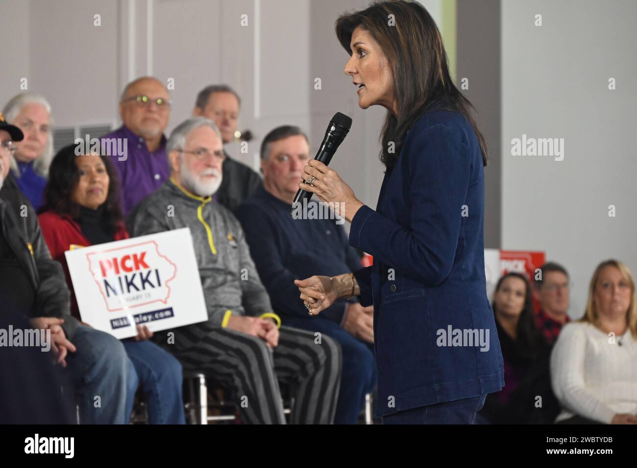 Nikki Haley kommentiert den Stand der US-Politik bei den Wahlen 2024 ...