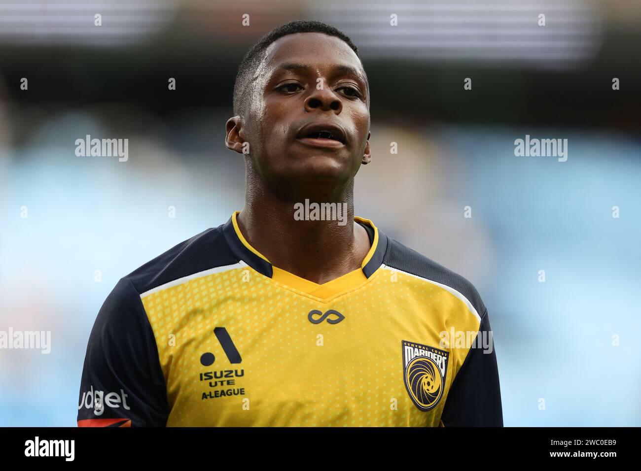 Sydney, Australien. Januar 2024. Angel Torres von Central Coast ...