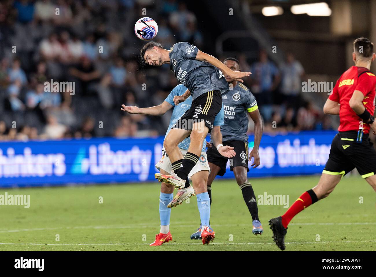 Sydney, Australien, 12. Januar 2024. Marcus Antonsson von Western ...