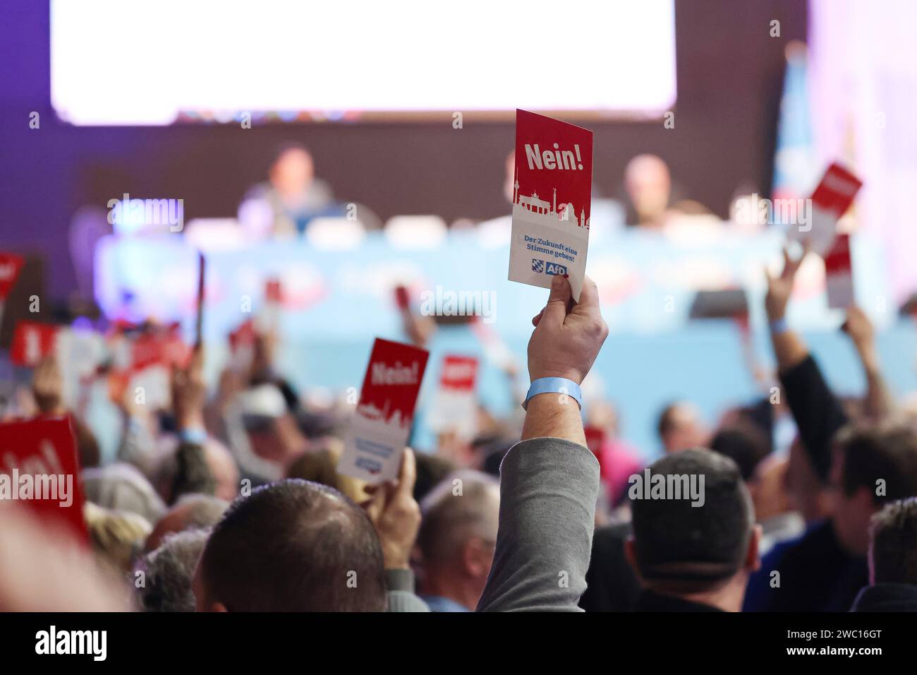 Greding Deutschland Januar 2024 Mitglieder Der Afd Bayern Stimmen
