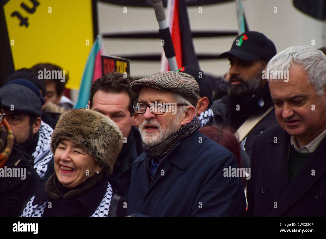 London, England, Großbritannien. Januar 2024. JEREMY CORBYN, ehemaliger ...
