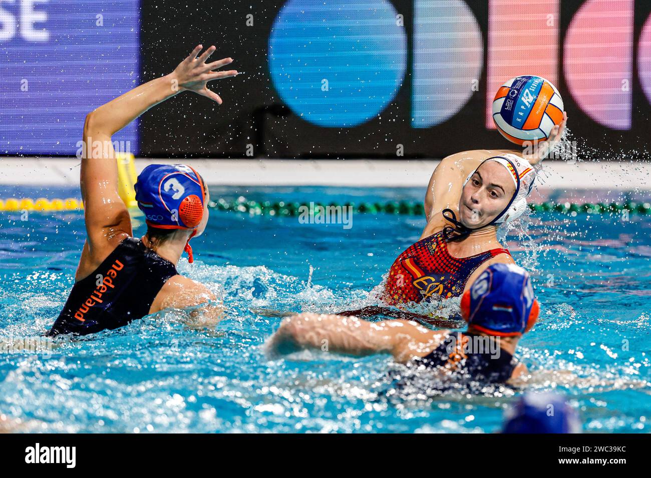 EINDHOVEN, NIEDERLANDE - 13. JANUAR: Brigitte Sleeking aus den ...