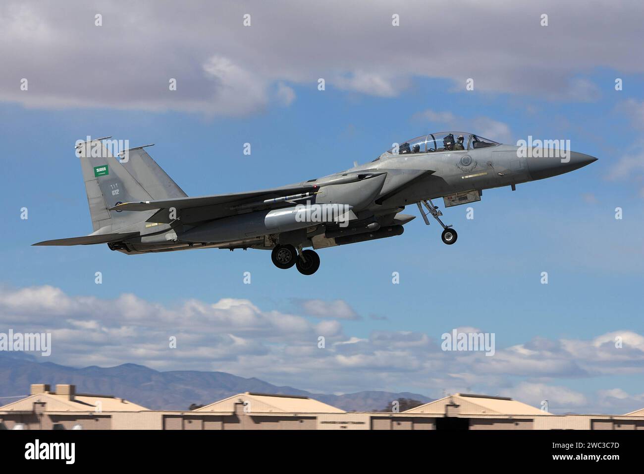 Ein Kampfflugzeug der Royal Saudi Air Force RSAF vom Typ McDonnell ...