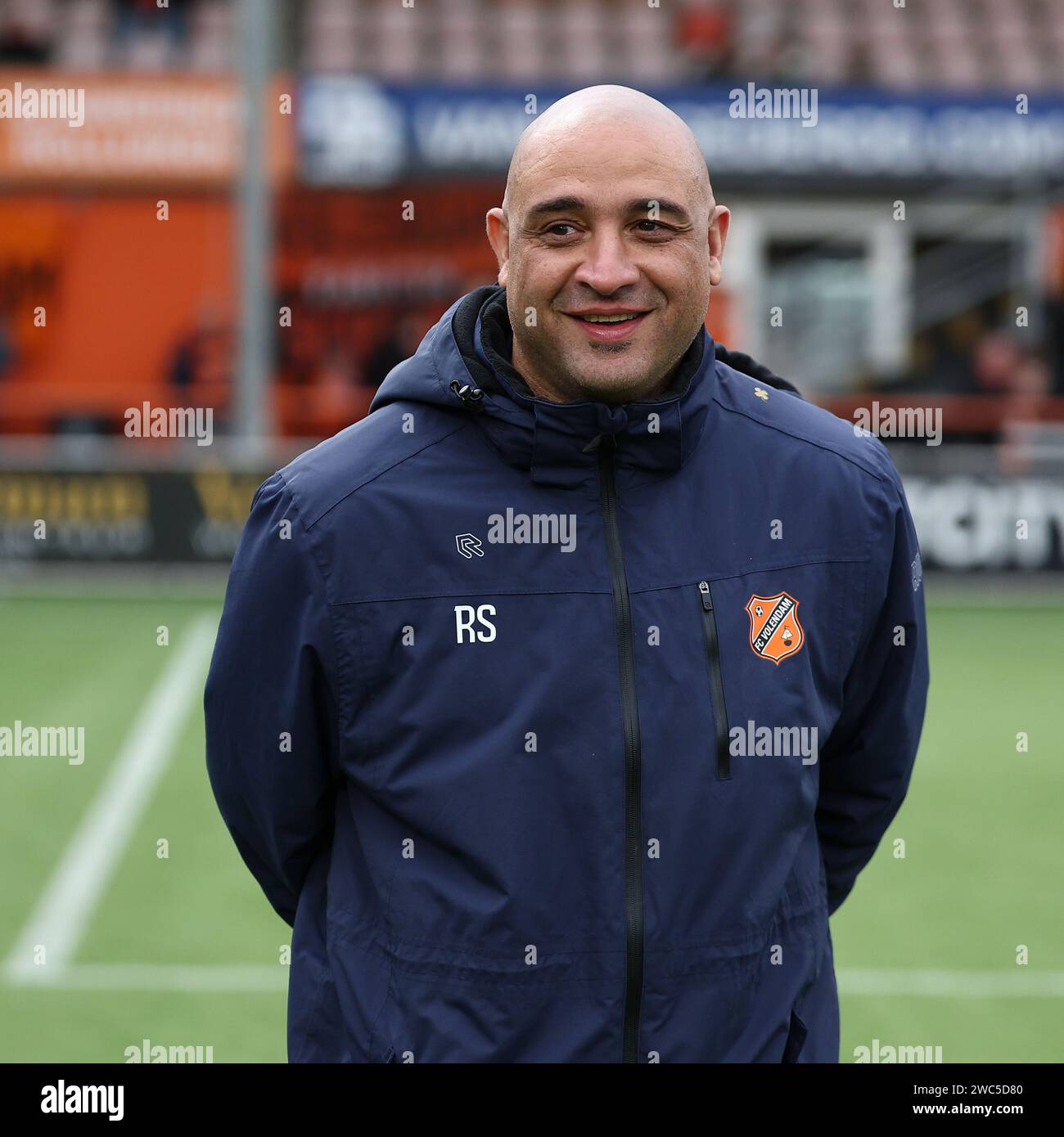 Volendam, Niederlande. Januar 2024. VOLENDAM, 14.01.2024, Kras Stadion ...