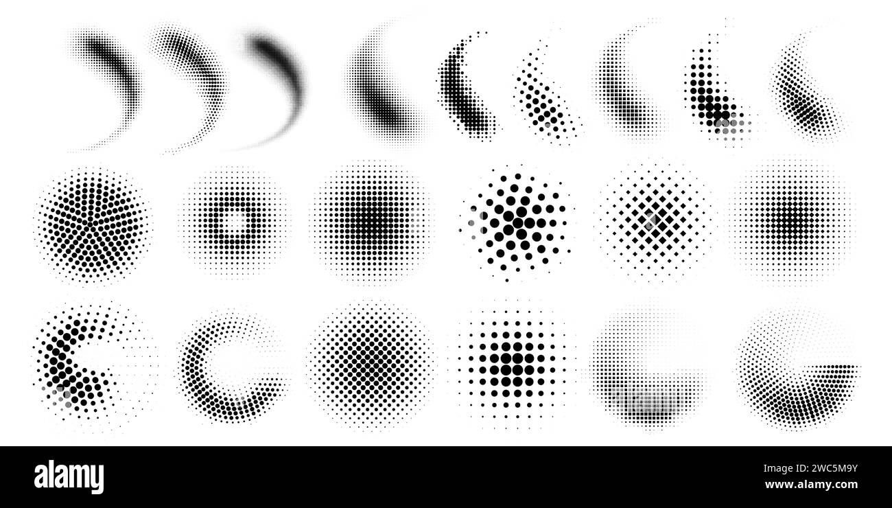 Kreispunkte gebogen -Fotos und -Bildmaterial in hoher Auflösung – Alamy