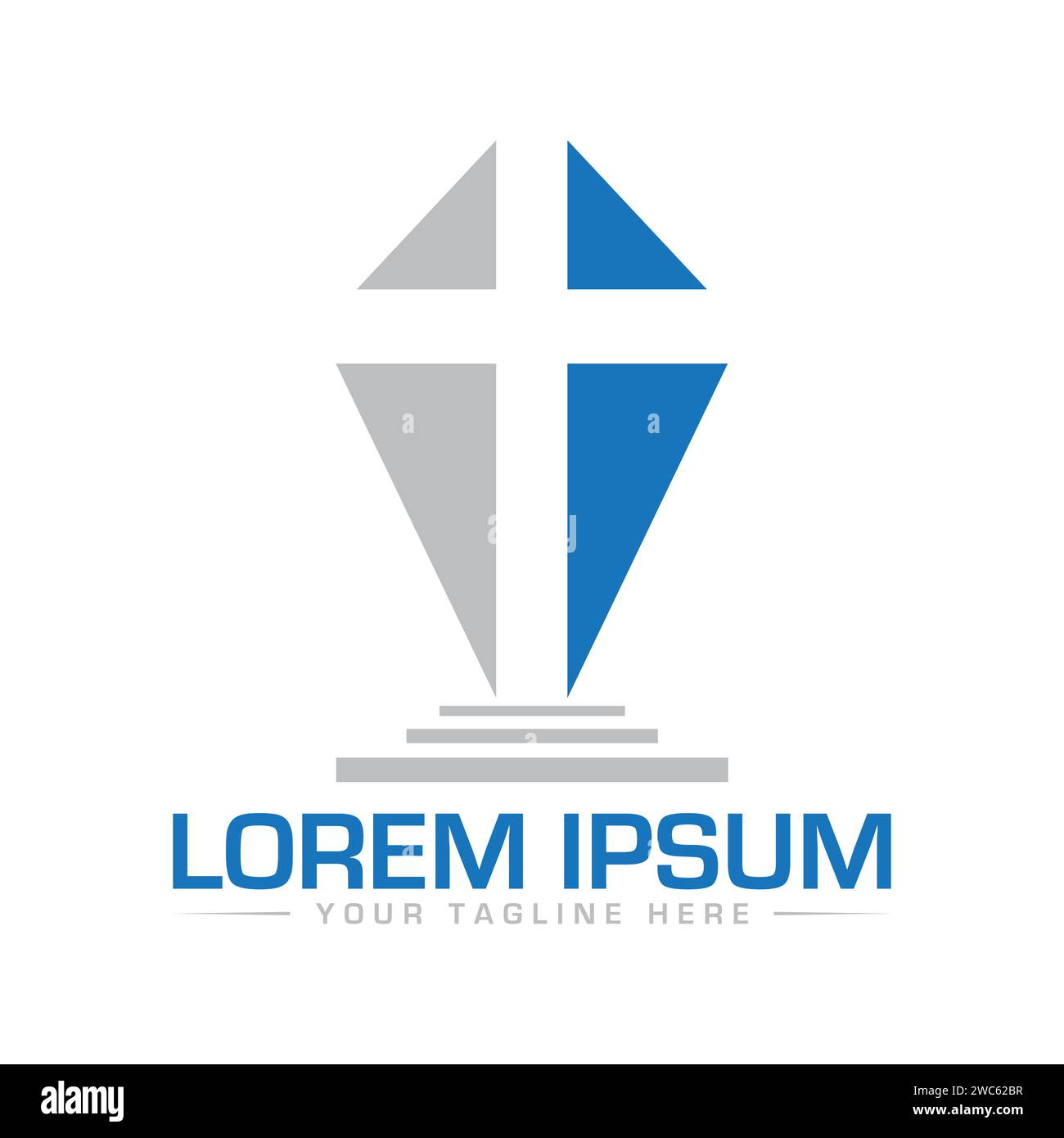 Logo design der kirche -Fotos und -Bildmaterial in hoher Auflösung – Alamy