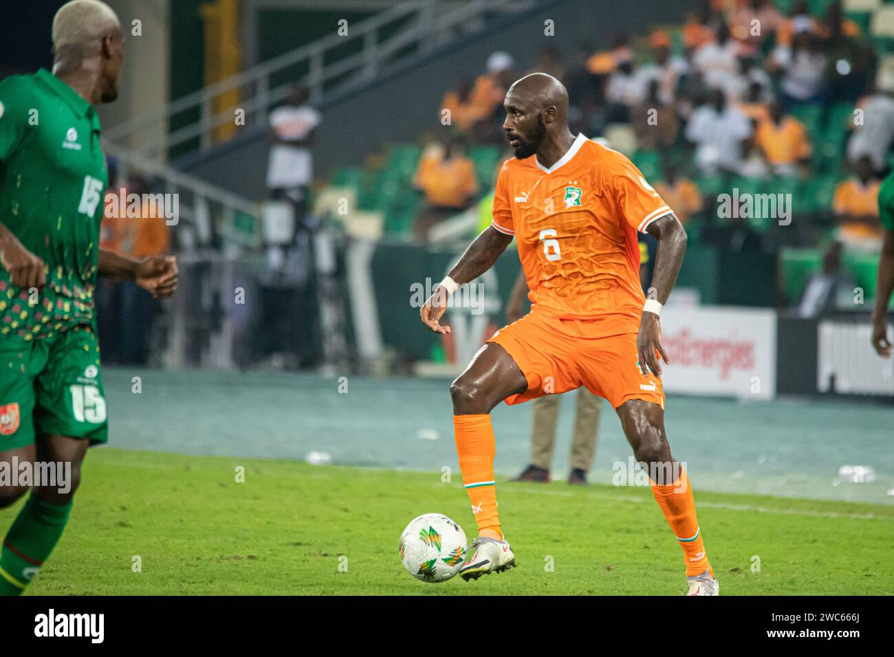 ABIDJAN, COTE D'IVORE - 13. JANUAR; Cote D'Ivore und Guinea Bissau ...