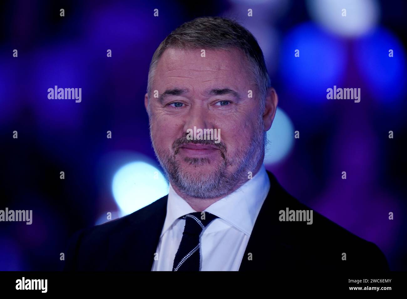 Ehemaliger Spieler Stephen Hendry am 8. Tag der MrQ Masters im ...