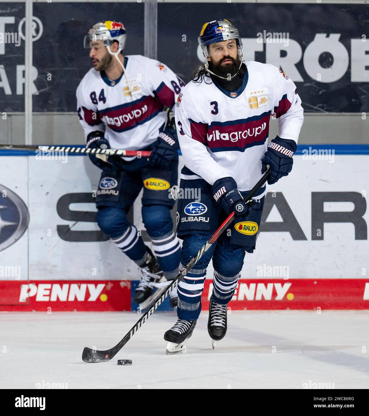 München, Deutschland. Januar 2024. Dominik Bittner (EHC Red Bull ...
