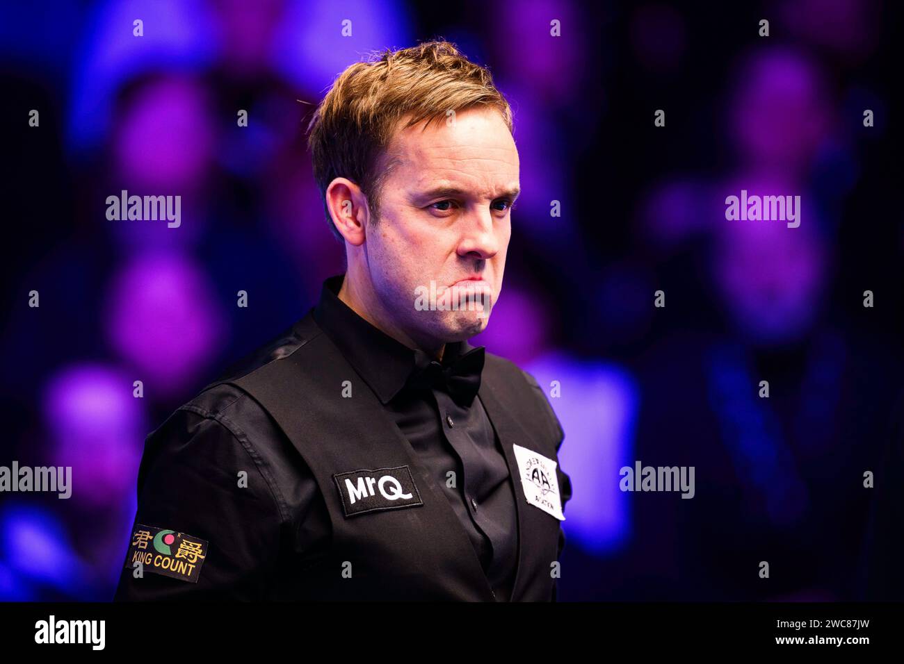 LONDON, VEREINIGTES KÖNIGREICH. Januar 2024. Ali Carter und Ronnie O ...