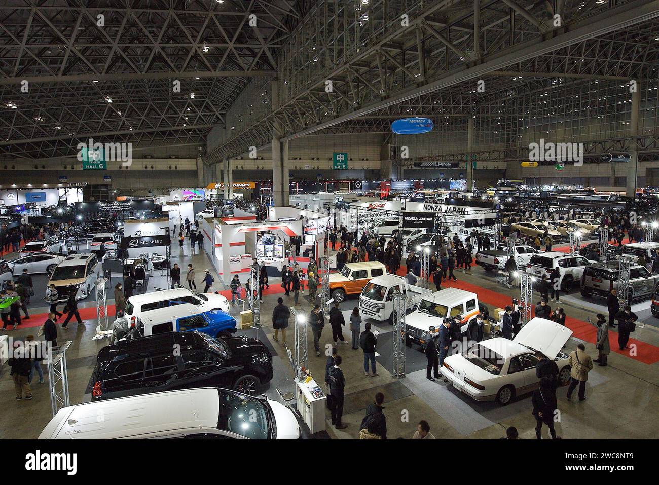 12. Januar 2024, Tokio, Japan: Der 42. Tokyo Auto Salon 2024 findet vom ...