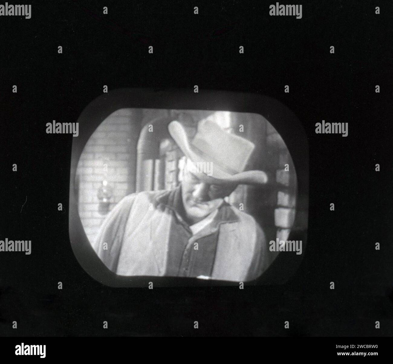 1960er Jahre, historische fernsehszene aus dieser Zeit, die Ray Teal ...