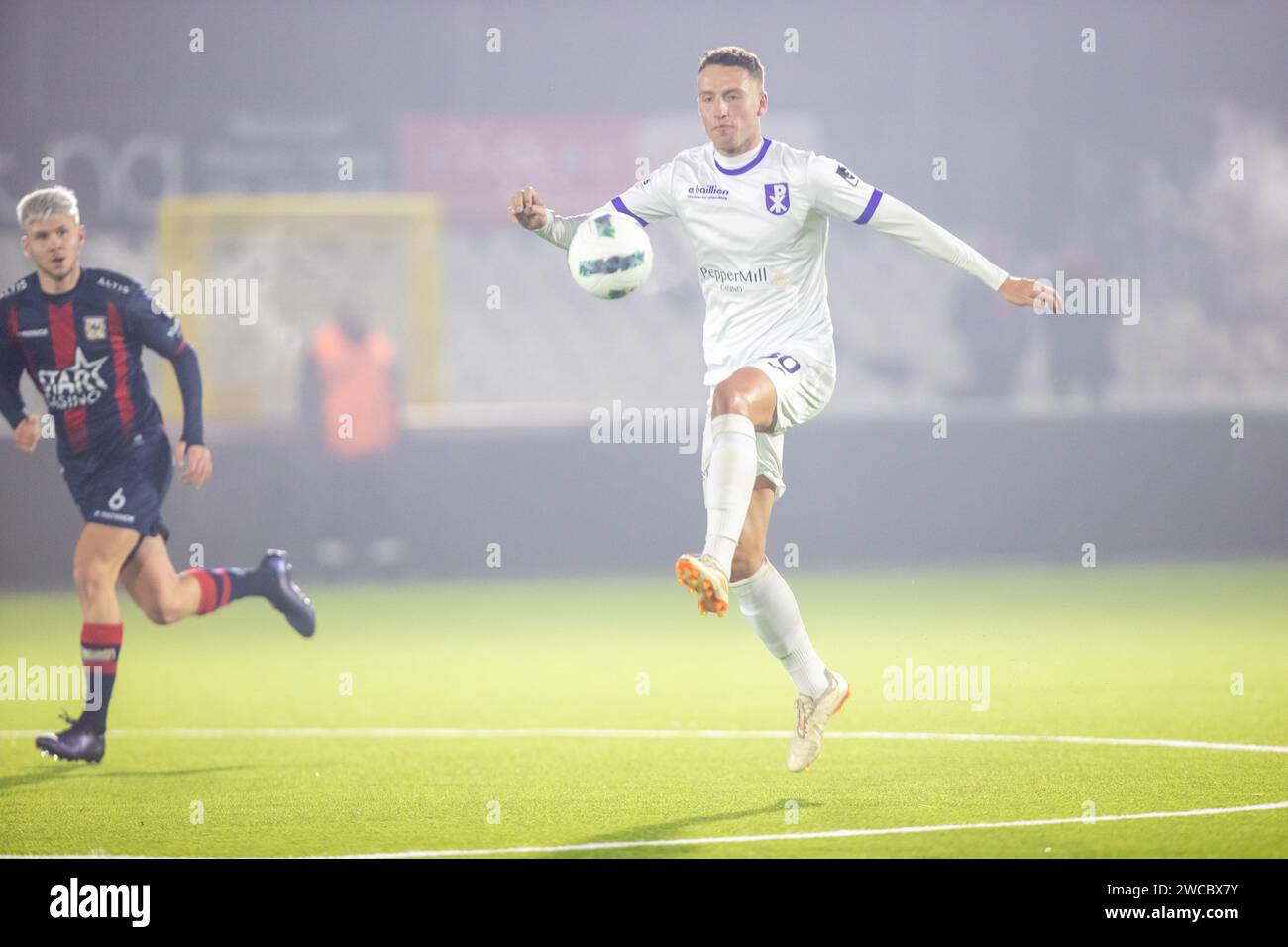 Rocourt, Belgien. Januar 2024. Simon Bammens (30) von Patro Eisden ...