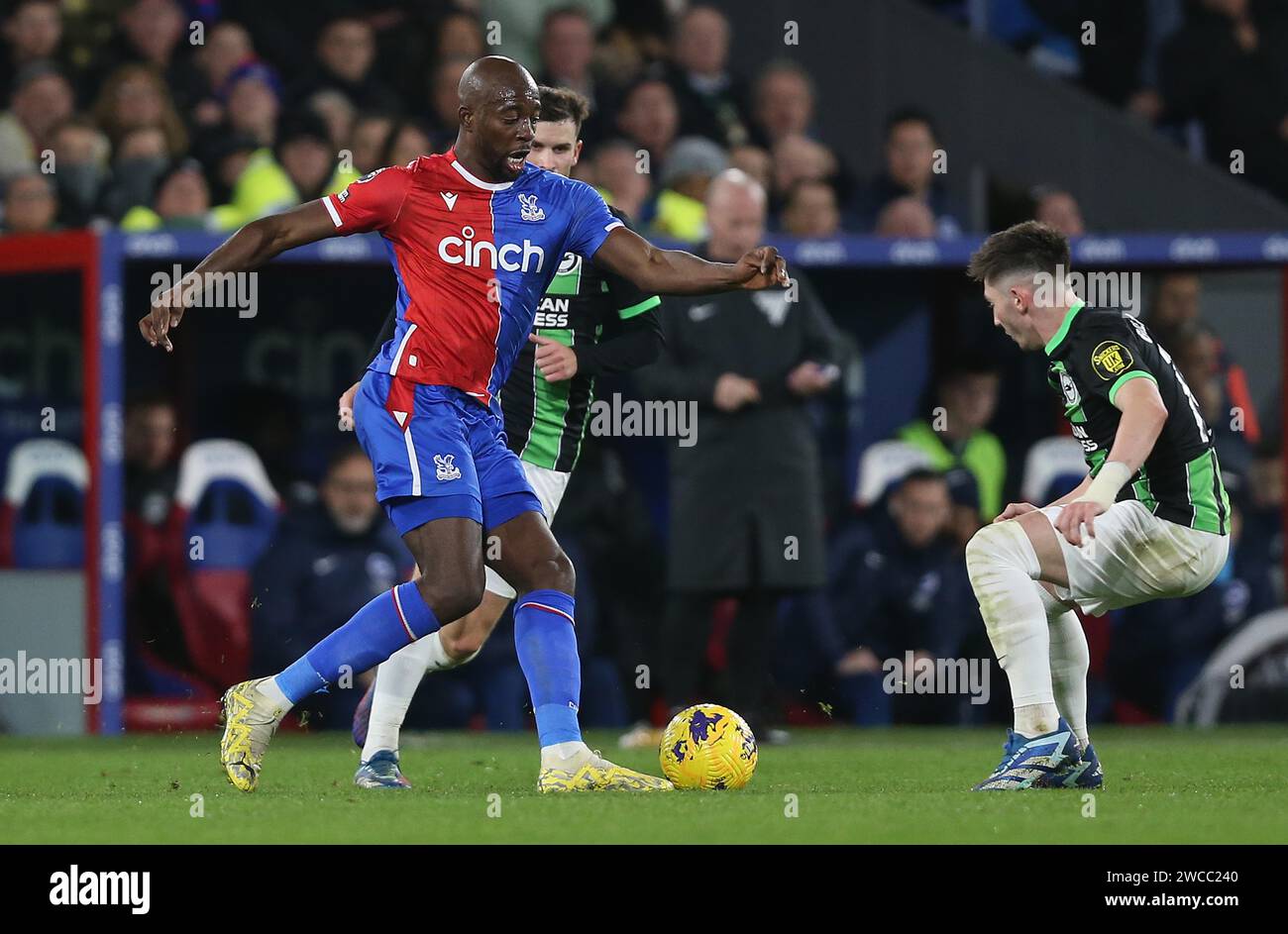 Jean-Philippe Mateta aus dem Kristallpalast. - Crystal Palace V ...