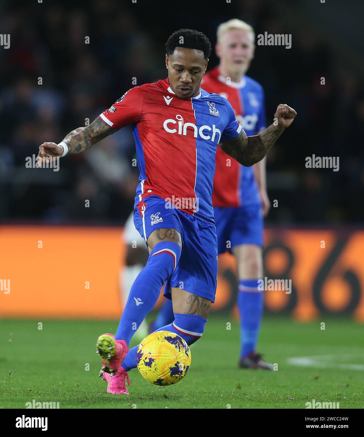 Nathaniel Clyne vom Kristallpalast. - Crystal Palace V Brighton & Hove ...