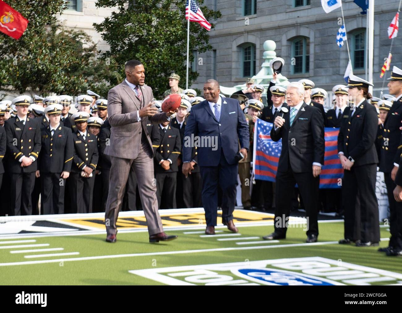 ANNAPOLIS, MD. (9. November 2021) die U.S. Naval Academy veranstaltete ...