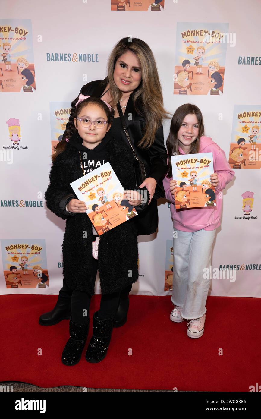 Los Angeles, USA. Januar 2024. Kindesmodell Chloe Snyder nahm am 15 ...