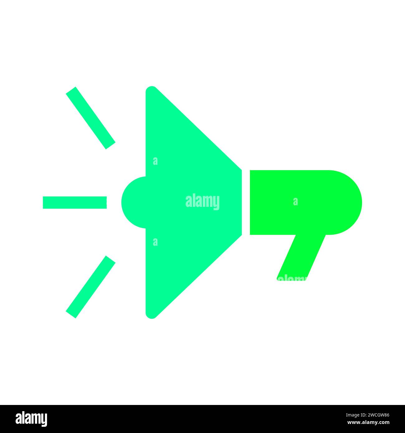 Loud speaker icon Stock-Vektorgrafiken kaufen - Alamy