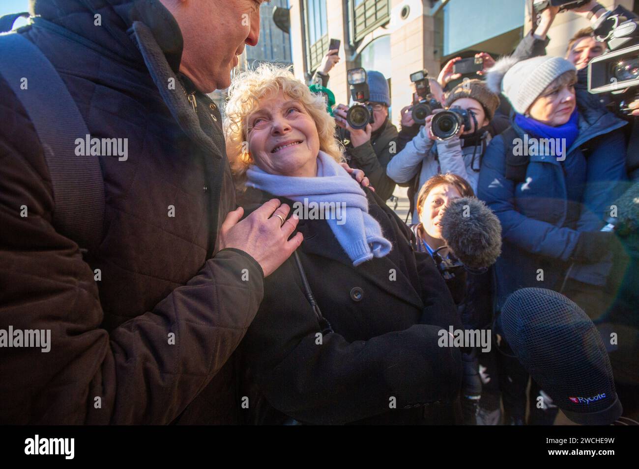 London, England, Großbritannien. Januar 2024. JO HAMILTON, ehemaliger ...