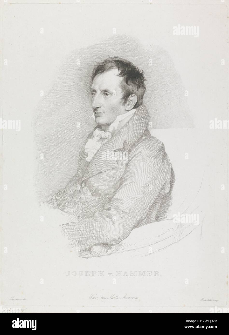 Orientalist joseph von hammer purgstall -Fotos und -Bildmaterial in ...