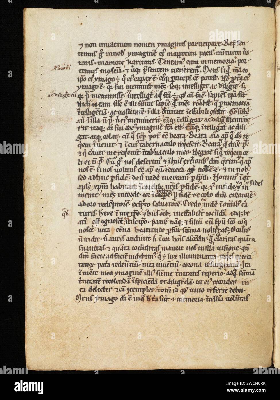 Aarau, Aargauer Kantonsbibliothek, MsWett 4, f. 98v – Richardus de ...