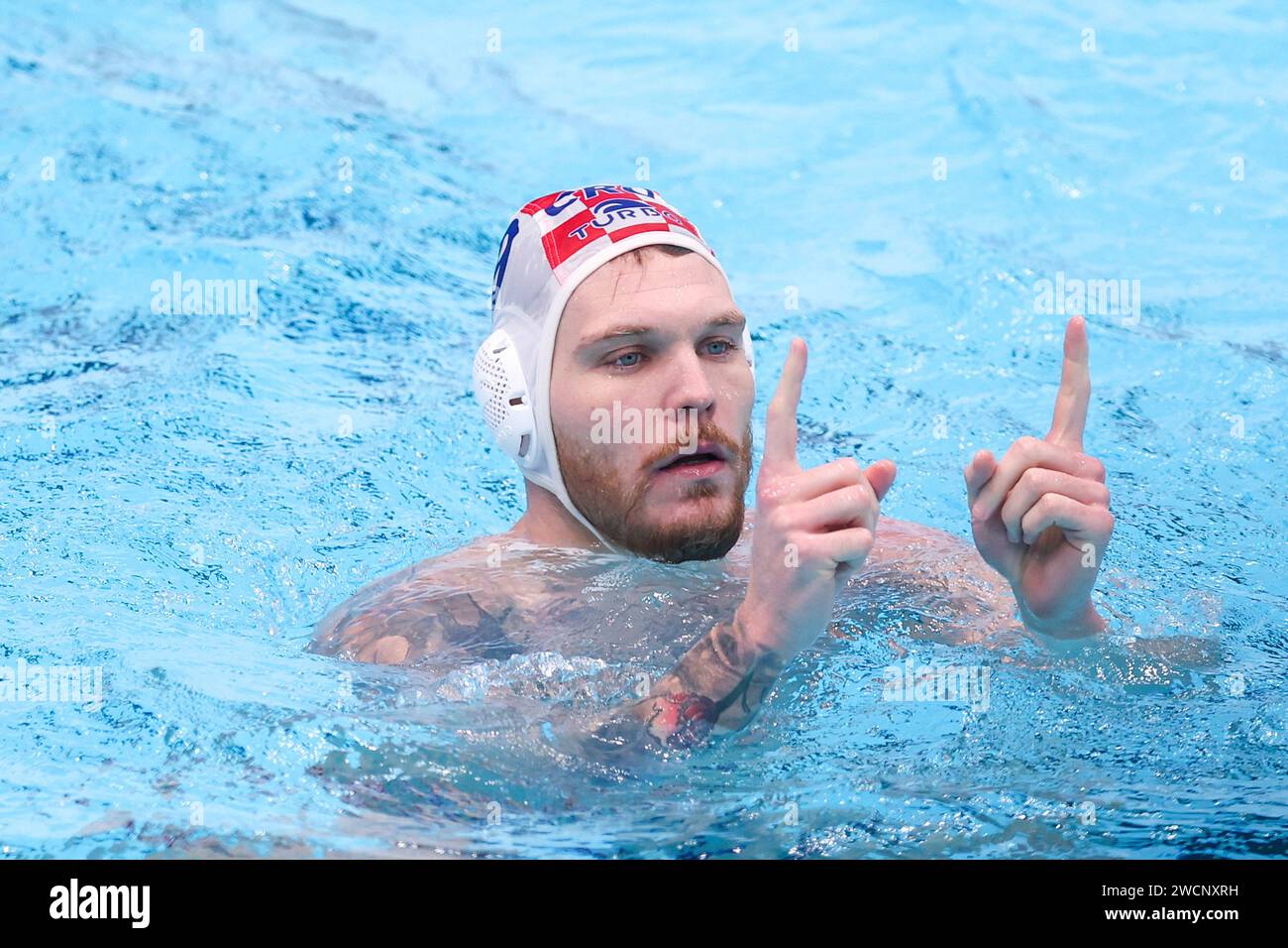 Zagreb, Kroatien. Januar 2024. ZAGREB, KROATIEN - 16. JANUAR: Jerko ...