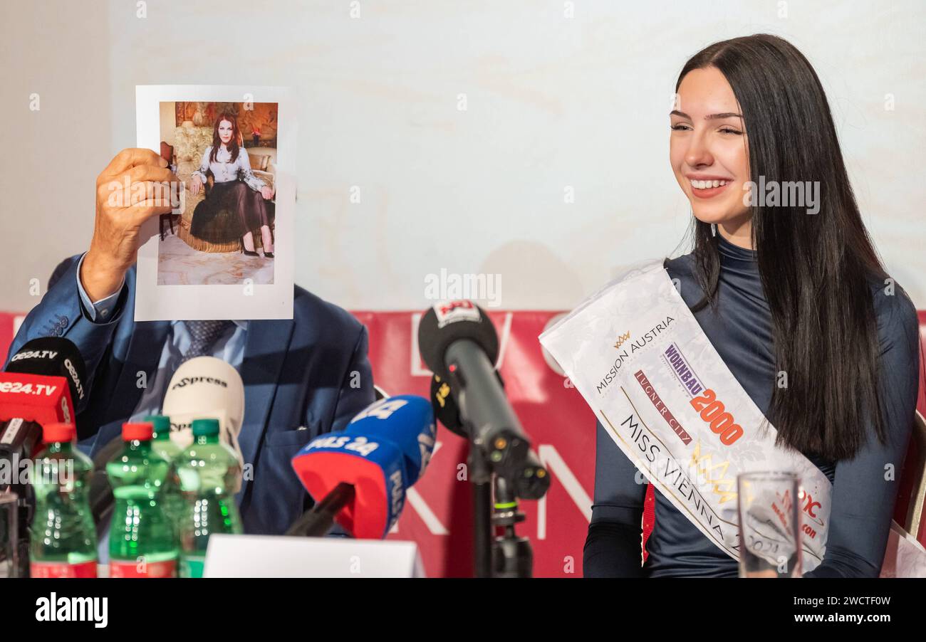 20240117 PK mit Bekanntgabe Opernballgast 2024 von Richard Lugner WIEN ...