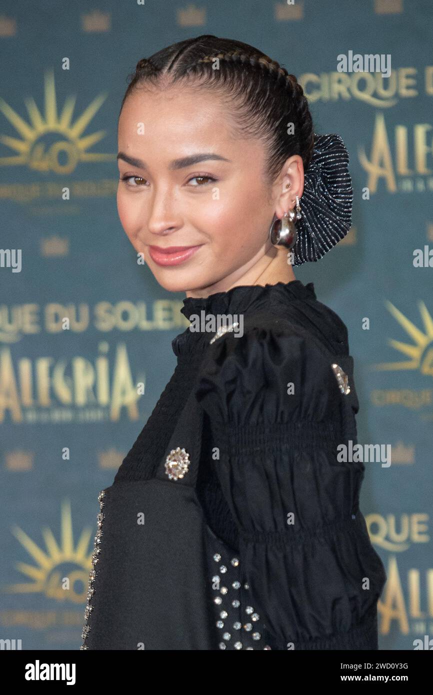 London, Großbritannien. Januar 2024. Im Bild: Ella Eyre nimmt an der ...