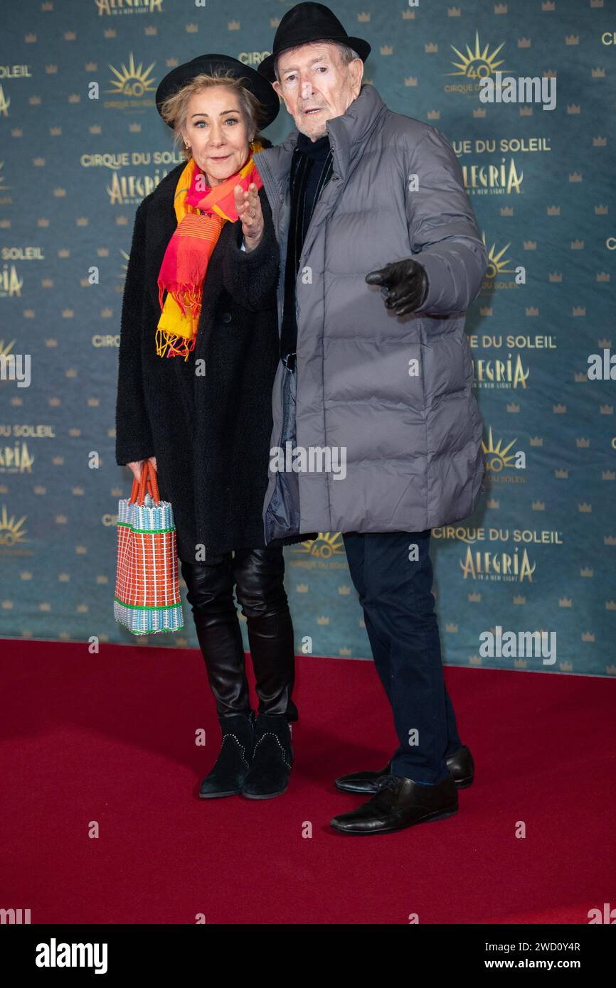 London, Großbritannien. Januar 2024. Im Bild: Zoe Wanamaker nimmt an ...