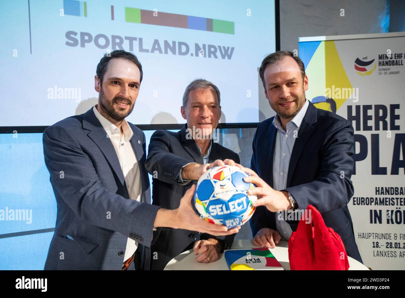 Köln, Deutschland. Januar 2024. Robert Voigtsberger (Stadt K?ln, Beigeordneter f?r Bildung ...