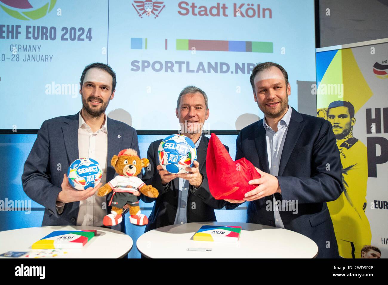 Köln, Deutschland. Januar 2024. Robert Voigtsberger (Stadt K?ln, Beigeordneter f?r Bildung ...