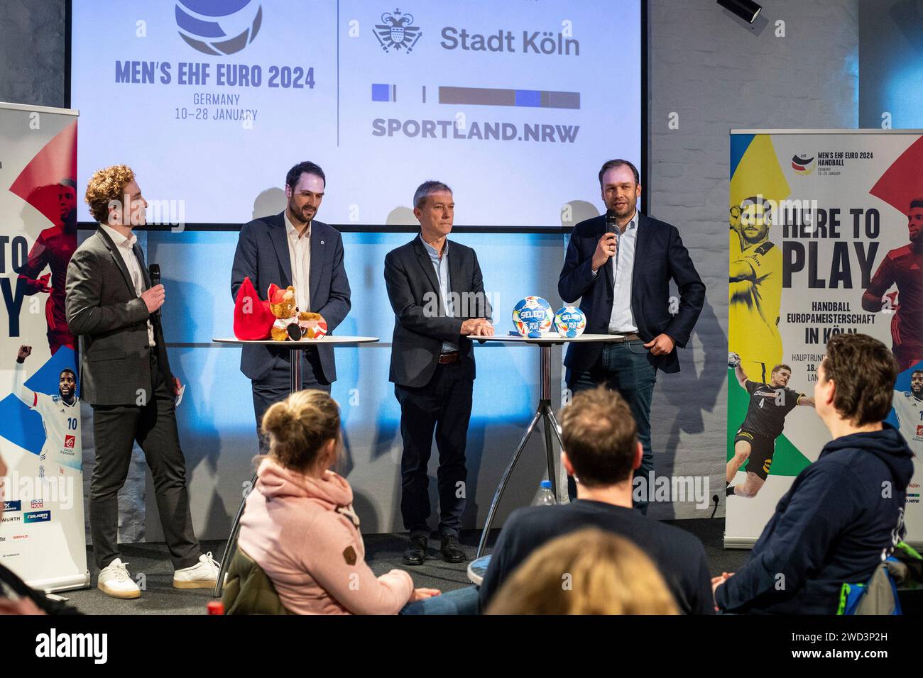 Köln, Deutschland. Januar 2024. Robert Voigtsberger (Stadt K?ln, Beigeordneter f?r Bildung ...