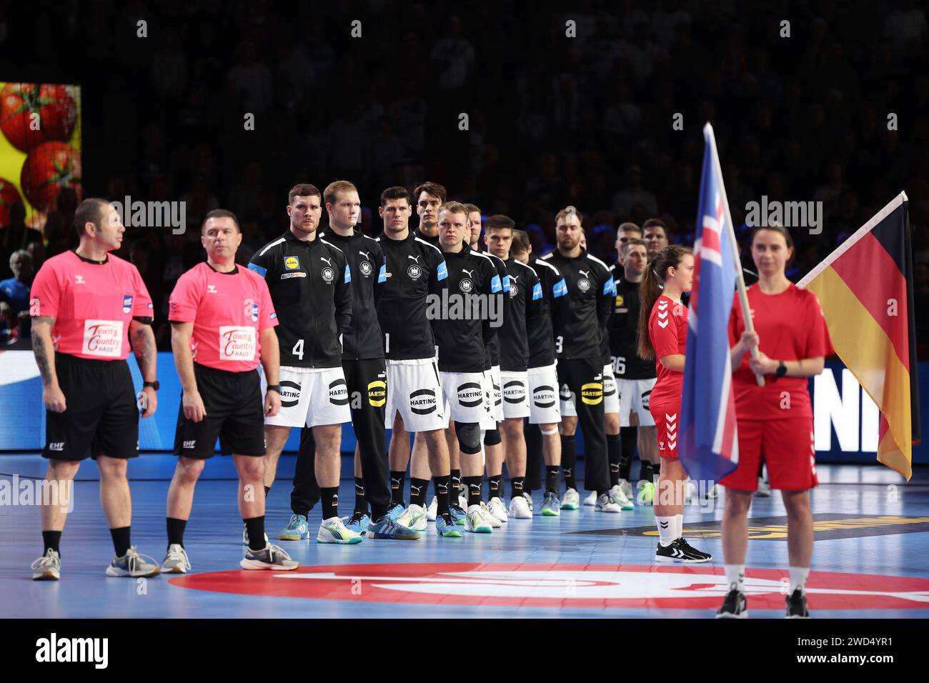 18.01.2024, Lanxess Arena, Köln, GER, EHF Euro 2024, Männer, Hauptrunde ...
