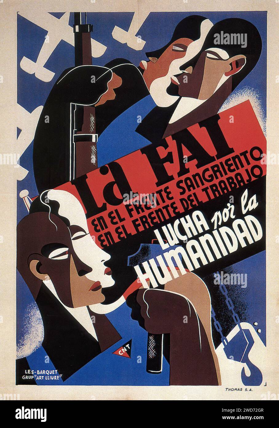„FAI Lucha por la humanidad“ „FAI Fight for Humanity“ dieses Bild ist ...