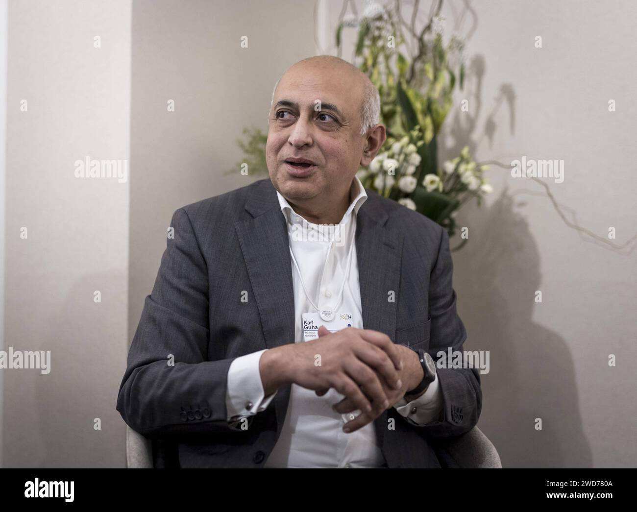 Karl Guha, Vorsitzender des Aufsichtsrats ING, aufgenommen waehrend des ...